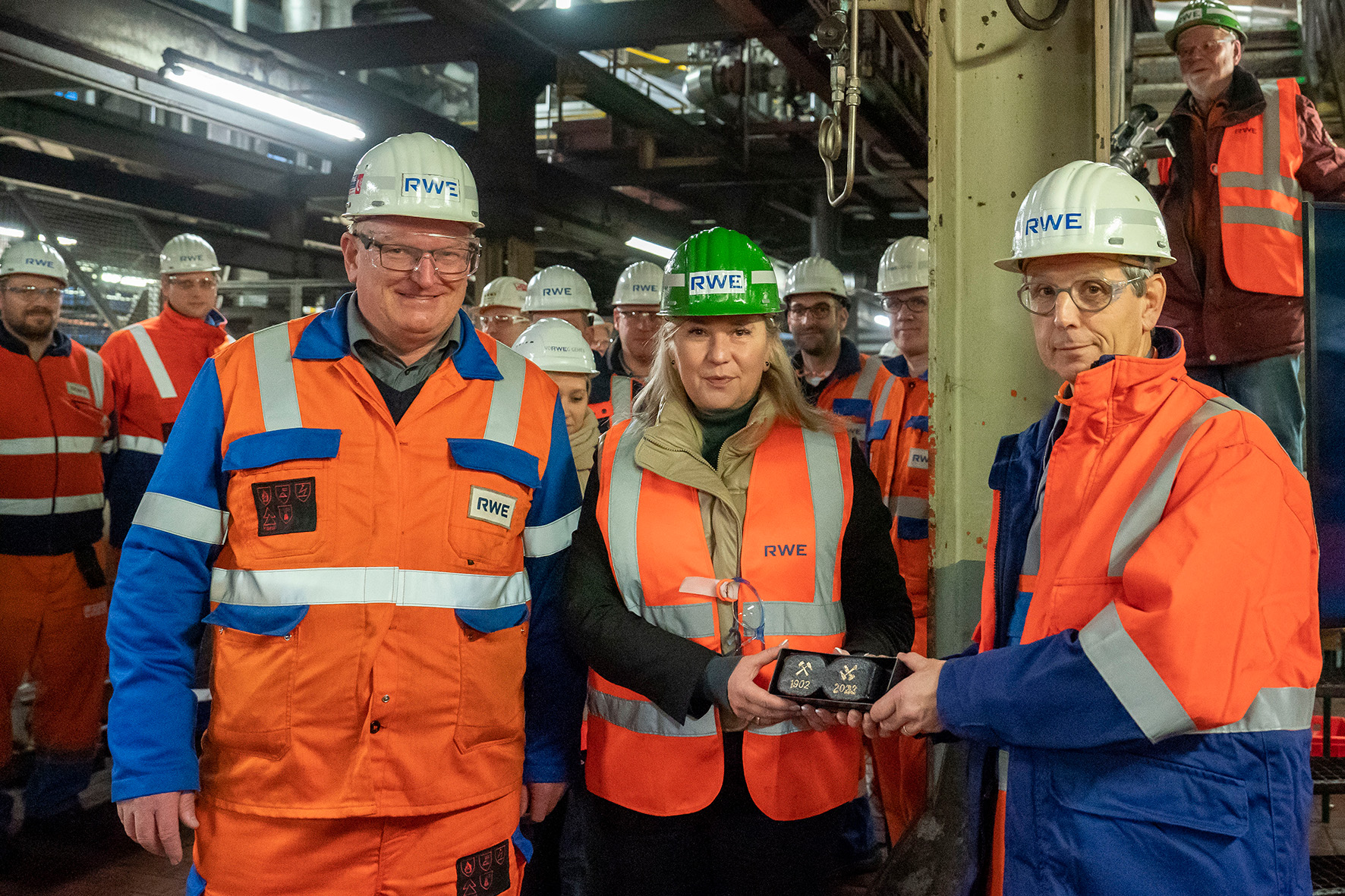 RWE Power hat die Herstellung von Briketts im Zuge des Kohleausstiegs ...