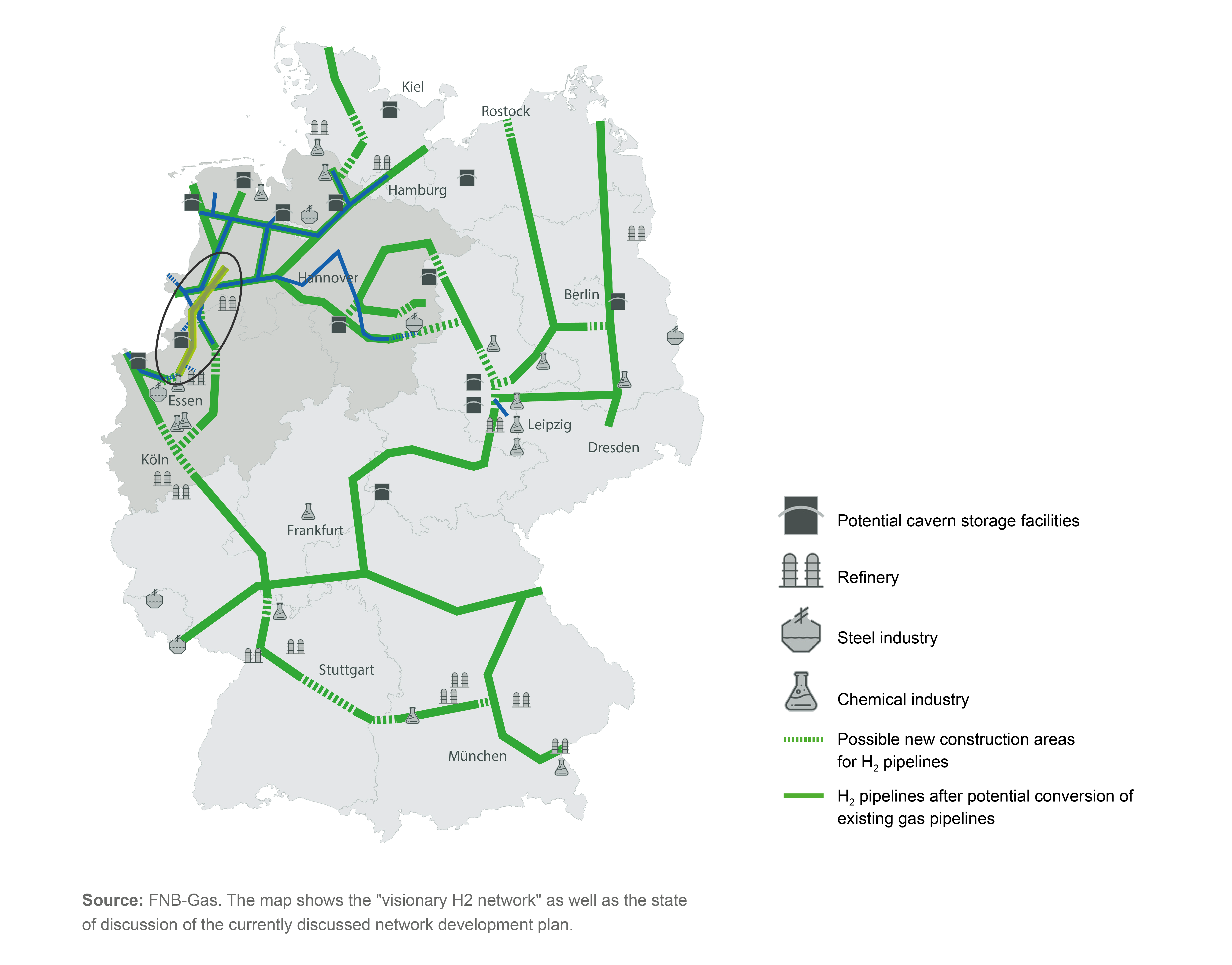 Hydrogen project GET H2 Nukleus