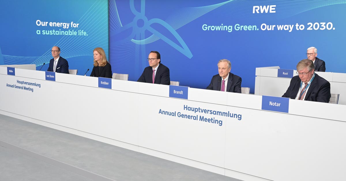Annual General Meeting 2025 of RWE AG