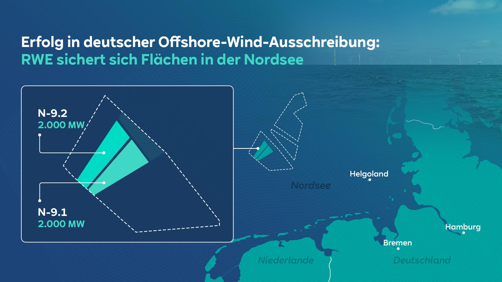 Erfolg in deutscher Offshore-Wind-Ausschreibung: RWE sichert sich ... Erfolg in deutscher Offshore-Wind-Ausschreibung: RWE sichert sich ...