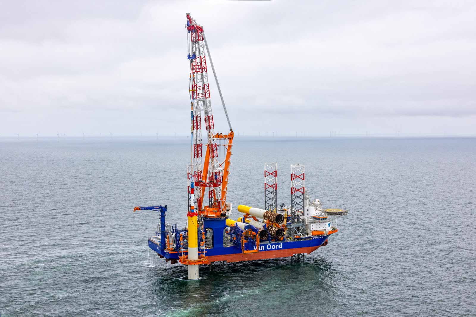 Nordseecluster offshore wind project reaches important milestone: first ...