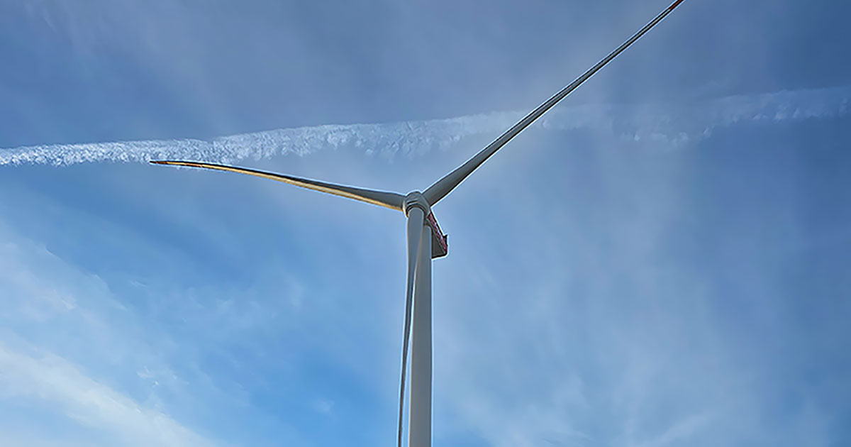 More green electricity: RWE connects Lengerich wind turbine to grid after successful repowering