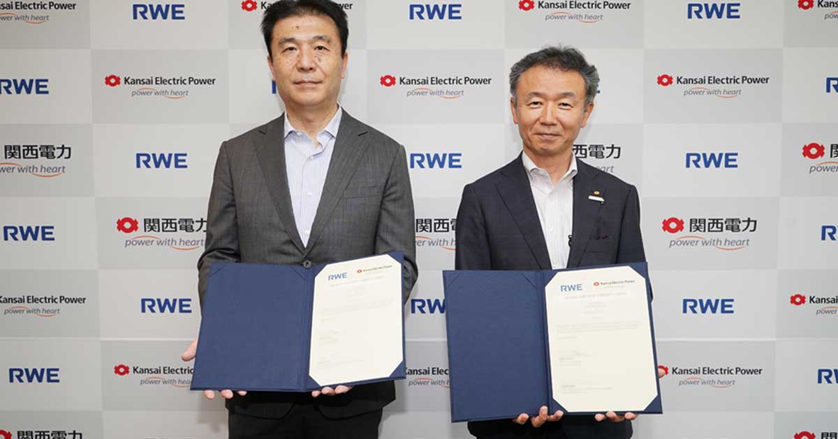 Kansai EPCO and RWE team up for floating offshore in Japan