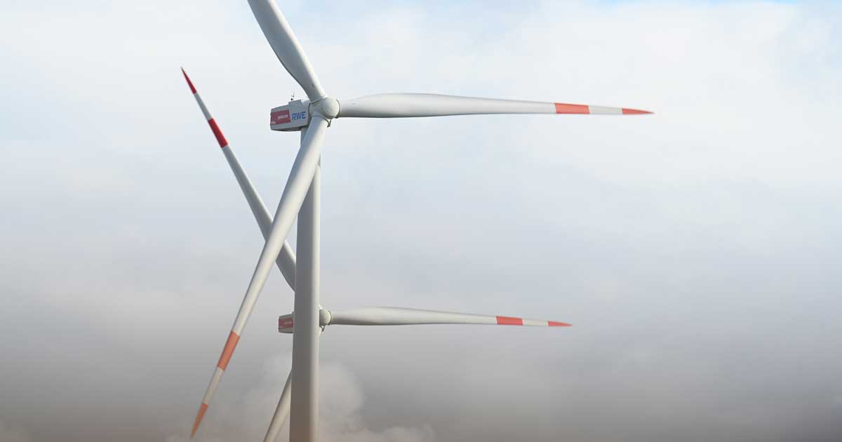RWE drives expansion of renewables: Two new wind farms for Germany