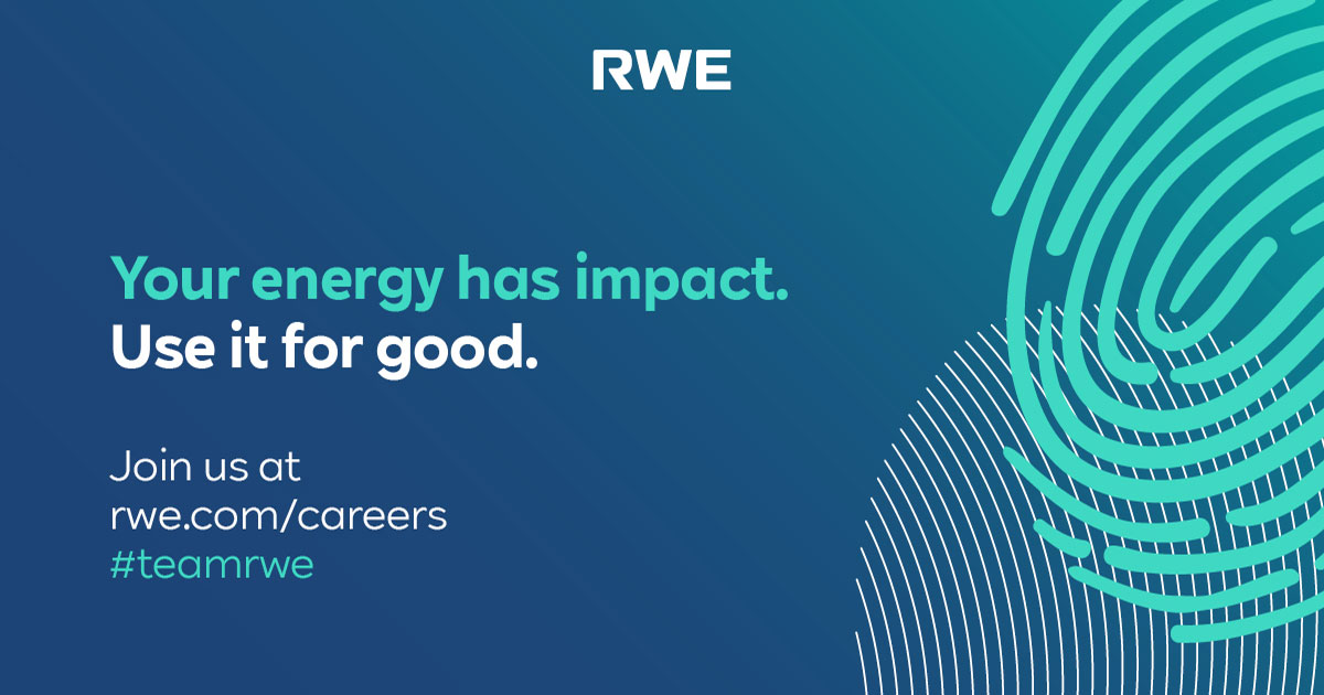 Shape the future of the energy transition | Find your job with RWE
